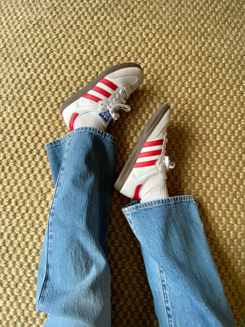 Adidas Samba OG Red Preorder, Men's Fashion, Footwear, Sneakers on ...