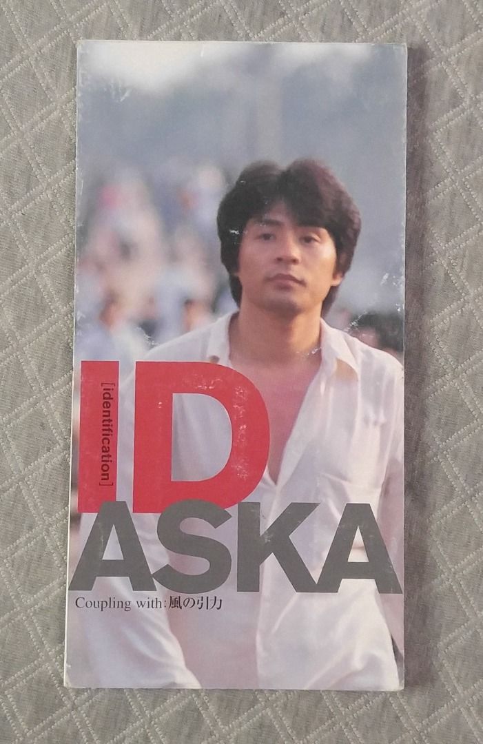 ASKA (飛鳥涼) -ID 日版 二手單曲 CD, 書籍、休閒與玩具, 樂器、音樂相關, CD、DVD在旋轉拍賣
