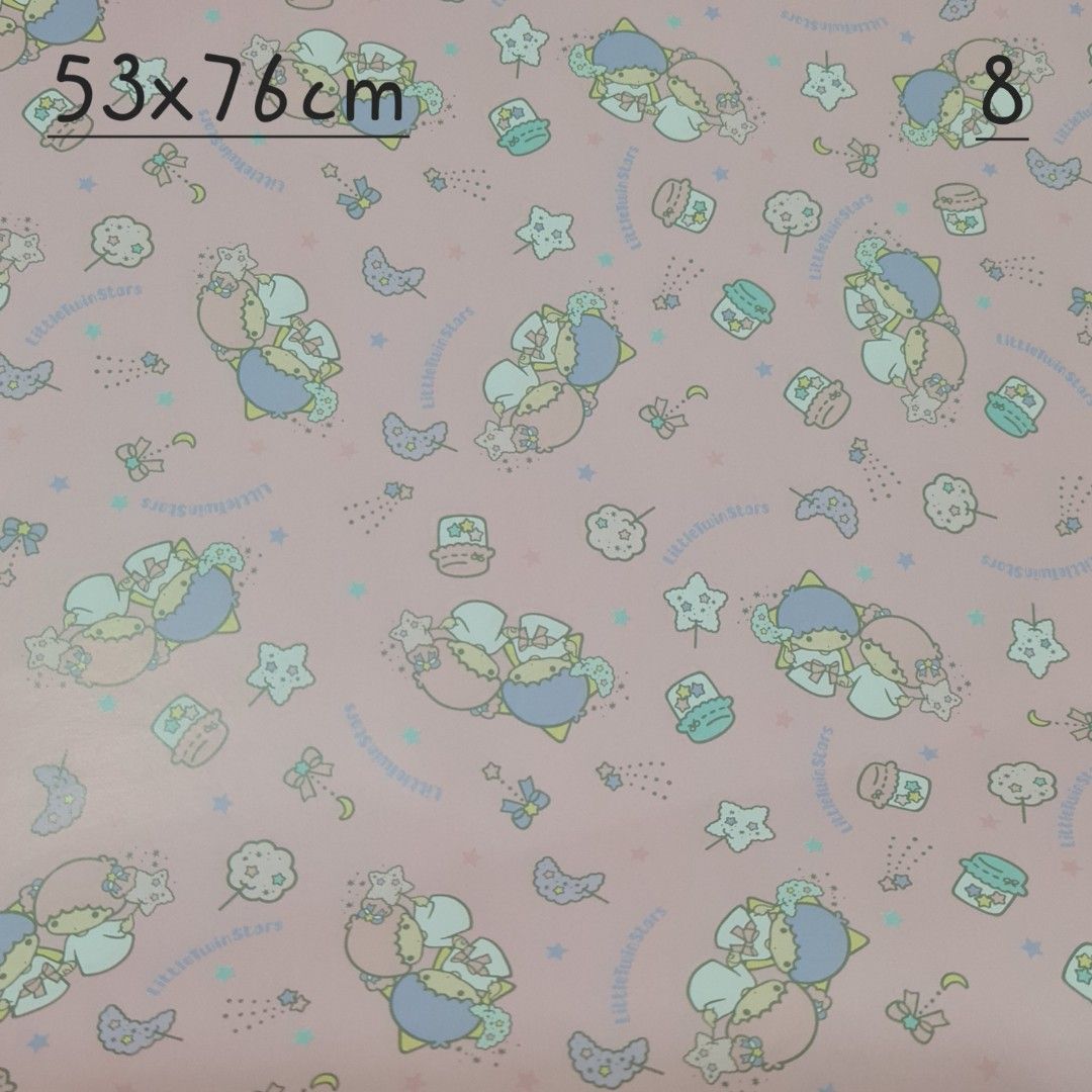 Authentic Original Sanrio Gift Present Wrappers Wrapping Paper Birthday ...