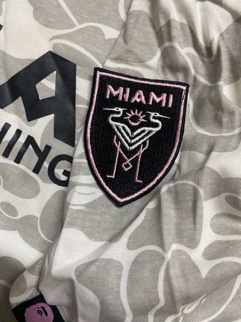 BAPE x Inter Miami CF Camo Tee, Men's Fashion, Tops & Sets, Tshirts ...
