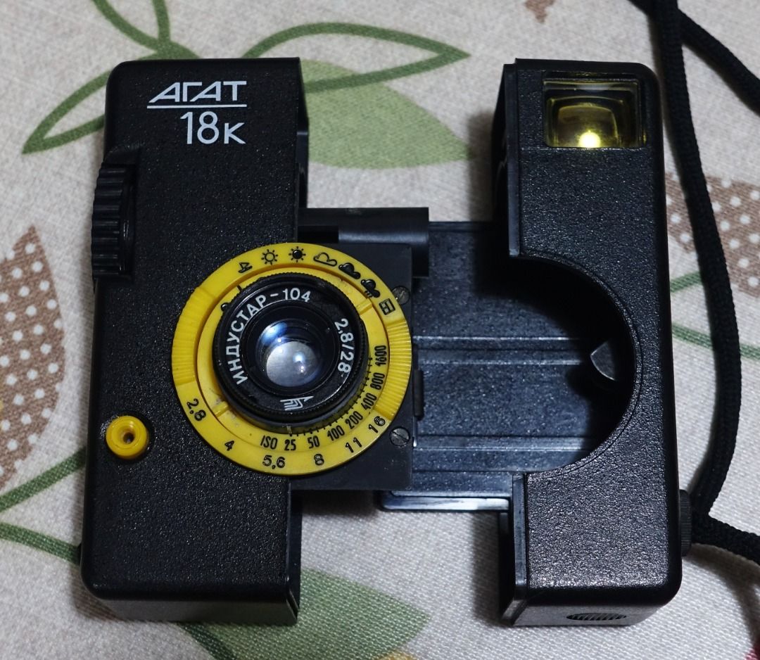 BELOMO AGAT 18K 28mm半格機 底片相機, 相機攝影, 相機在旋轉拍賣