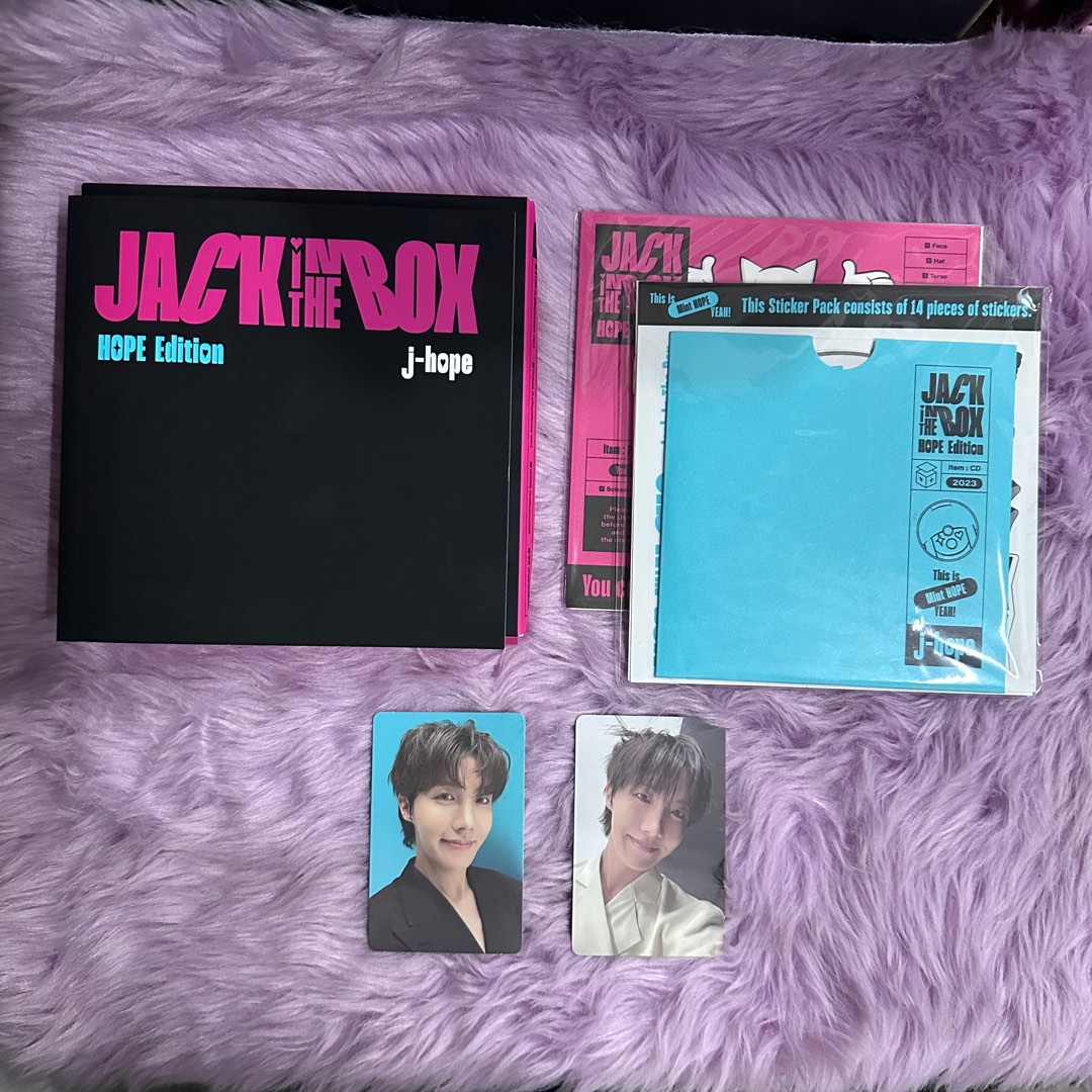 BTS JHope Hobi Jack in the Box JITB Complete with PC, Hobbies & Toys ...