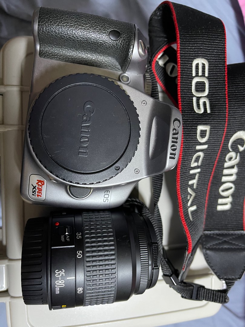 canon EOS Rebel XSi ＋canon 35-80mm鏡頭 單反相機, 攝影器材, 相機 - Carousell