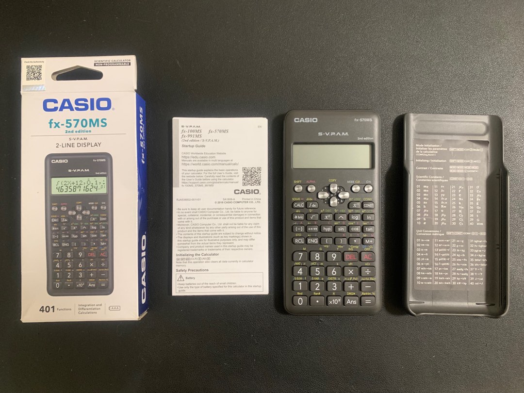 Casio fx-570MS, Mobile Phones & Gadgets, Other Gadgets on Carousell