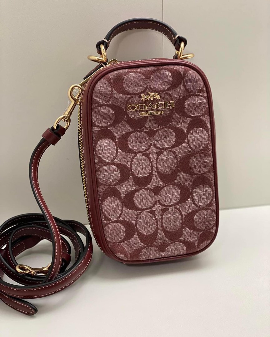 Coach Eva phone crossbody, Women's Fashion, Bags & Wallets, Cross-body ...