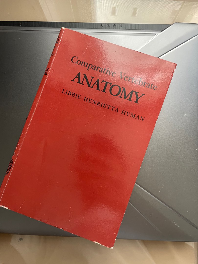 Comparative Vertebrate Anatomy by Hyman, Hobbies & Toys, Books ...