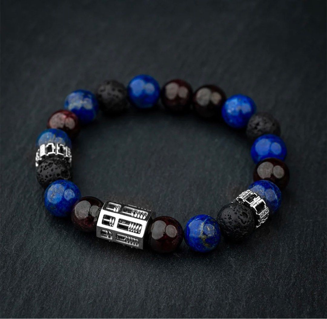 Crystal wrist hoseiki 20.5cm, Men's Fashion, Watches & Accessories, Jewelry on Carousell