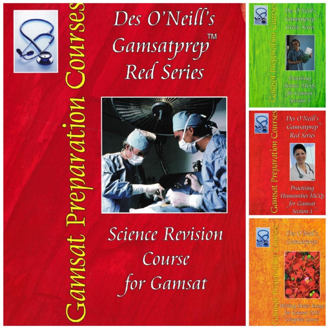 Des O’Neill GAMSAT Full Course, Books & Stationery, Books on Carousell
