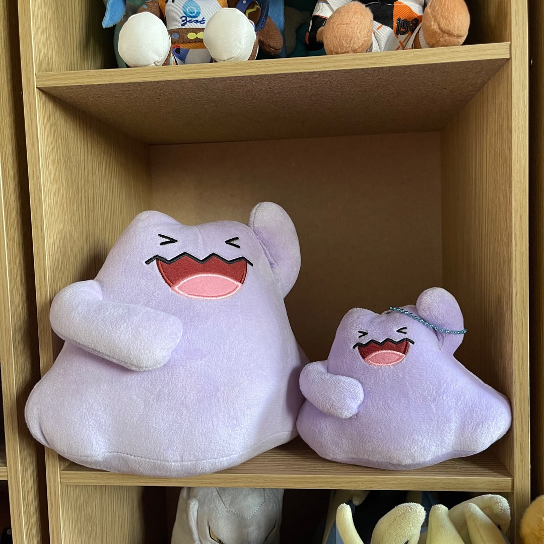 Ditto Pokemon Plush, Hobbies & Toys, Toys & Games on Carousell