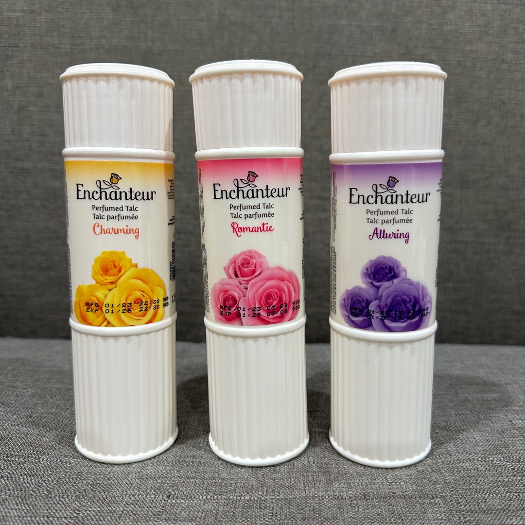 ENCHANTEUR POWDER PERFUME, Beauty & Personal Care, Bath & Body, Body ...