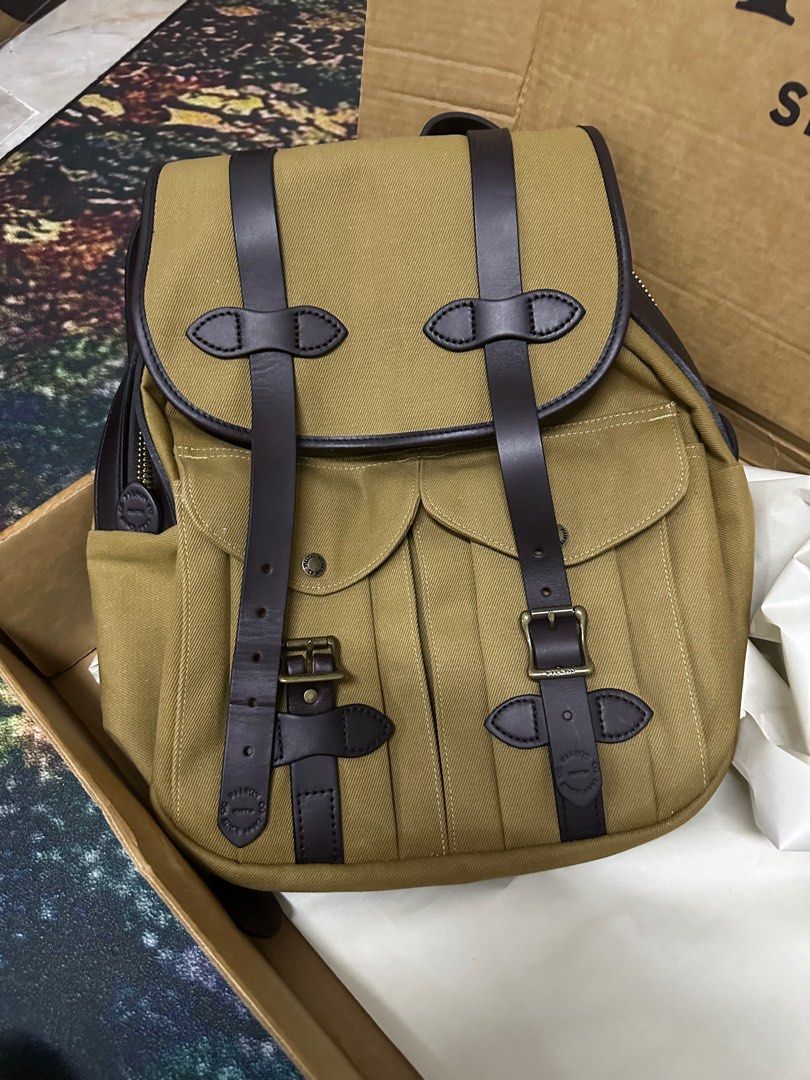 Filson Rugged Twill Rucksack, Men's Fashion, Bags, Backpacks on Carousell