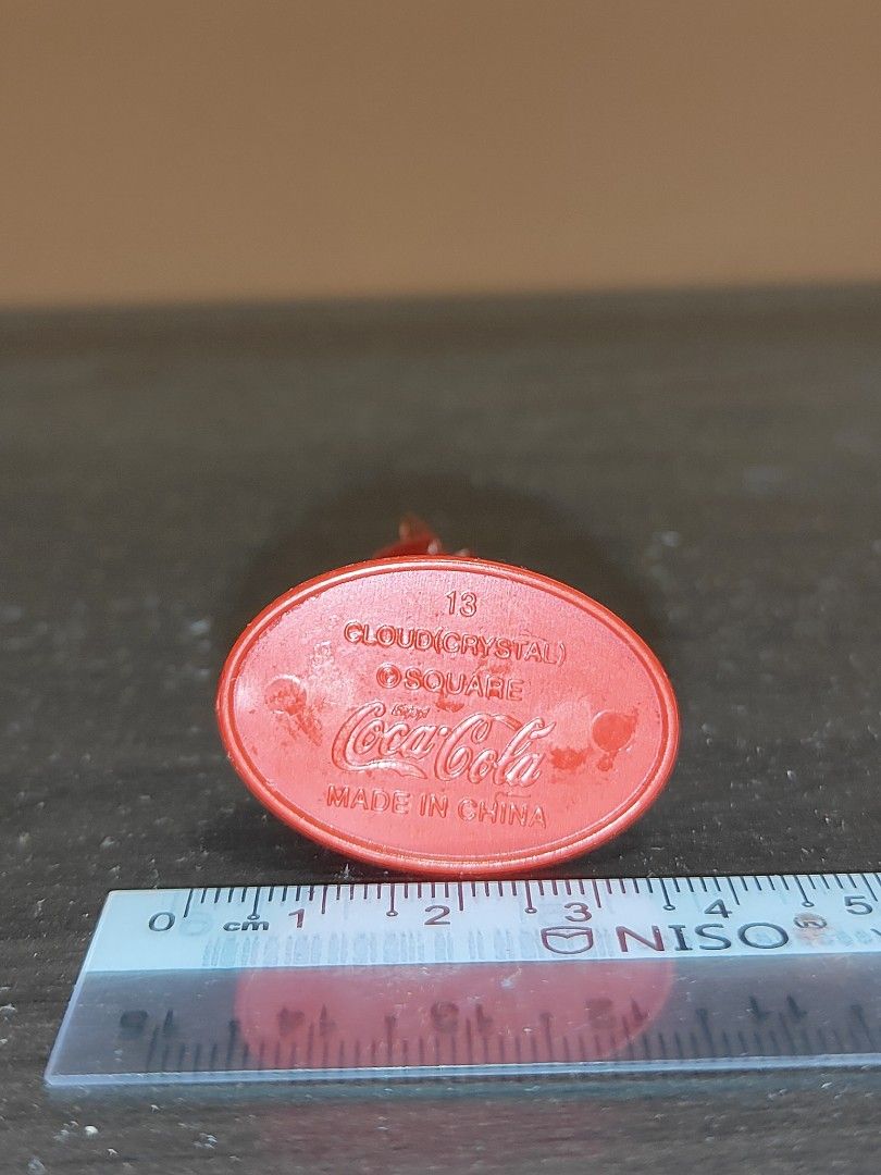 Final Fantasy VII Coca-Cola clear red Cloud Strife chibi crystal figure ...