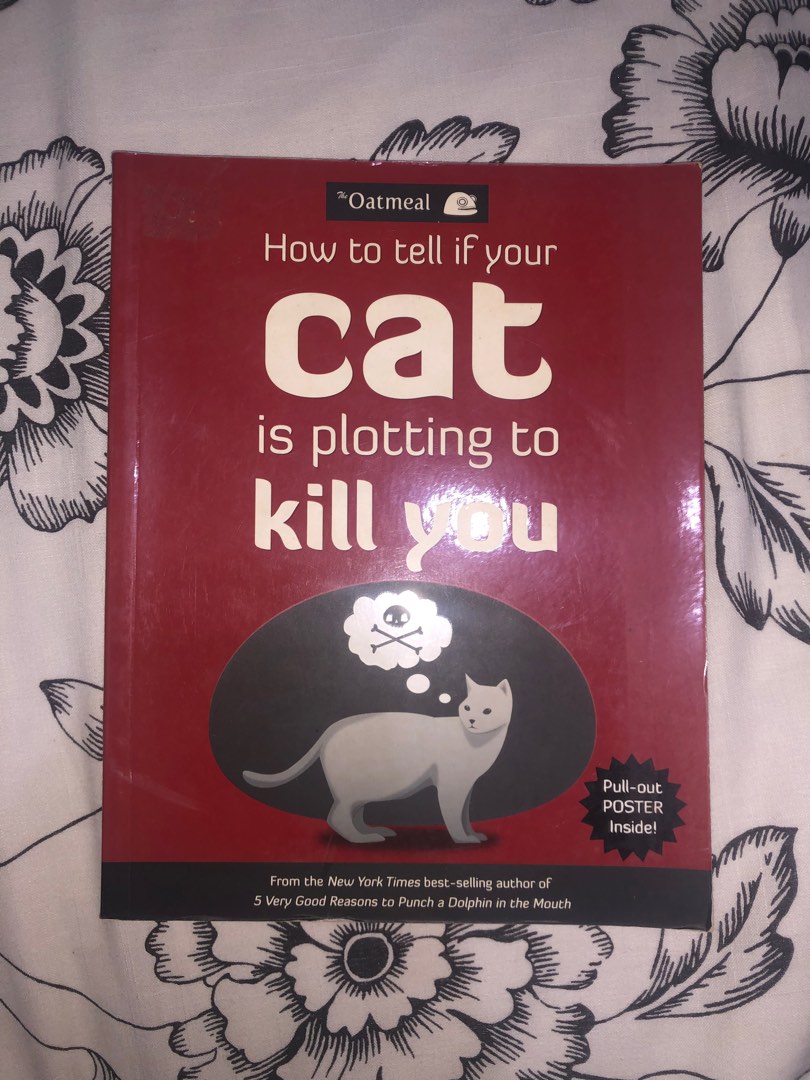 How to tell if your cat is plotting to kill you, Hobbies & Toys, Books ...