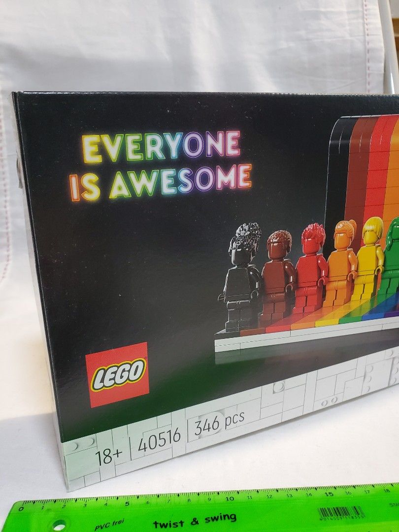 Lego樂高/EVERYONE IS AWESOME/40516/彩虹人, 書籍、休閒與玩具, 玩具、公仔、桌遊在旋轉拍賣