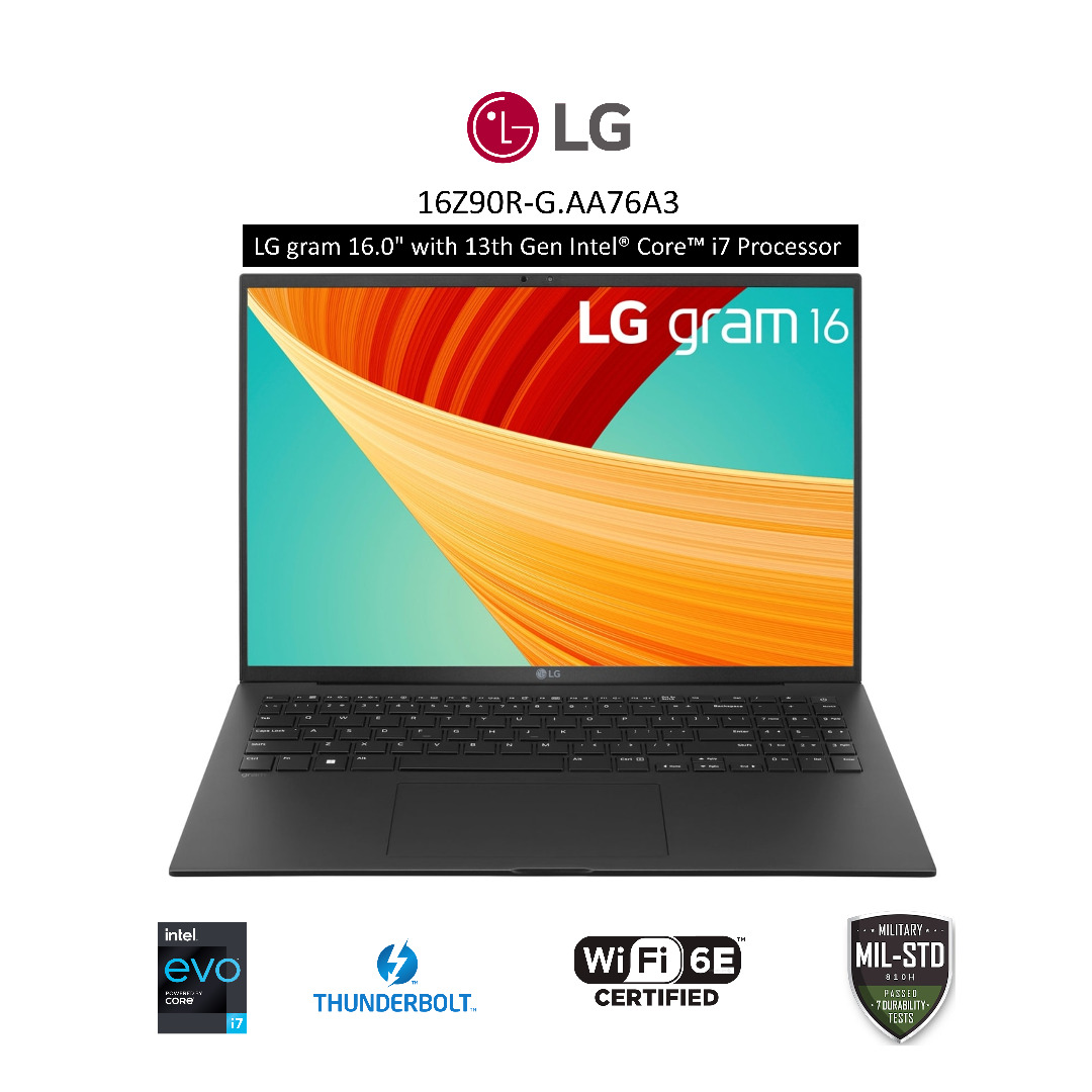 LG GRAM 16Z90R LAPTOP 13th Gen Intel Core i5-1340P Processor | i7-1360P ...