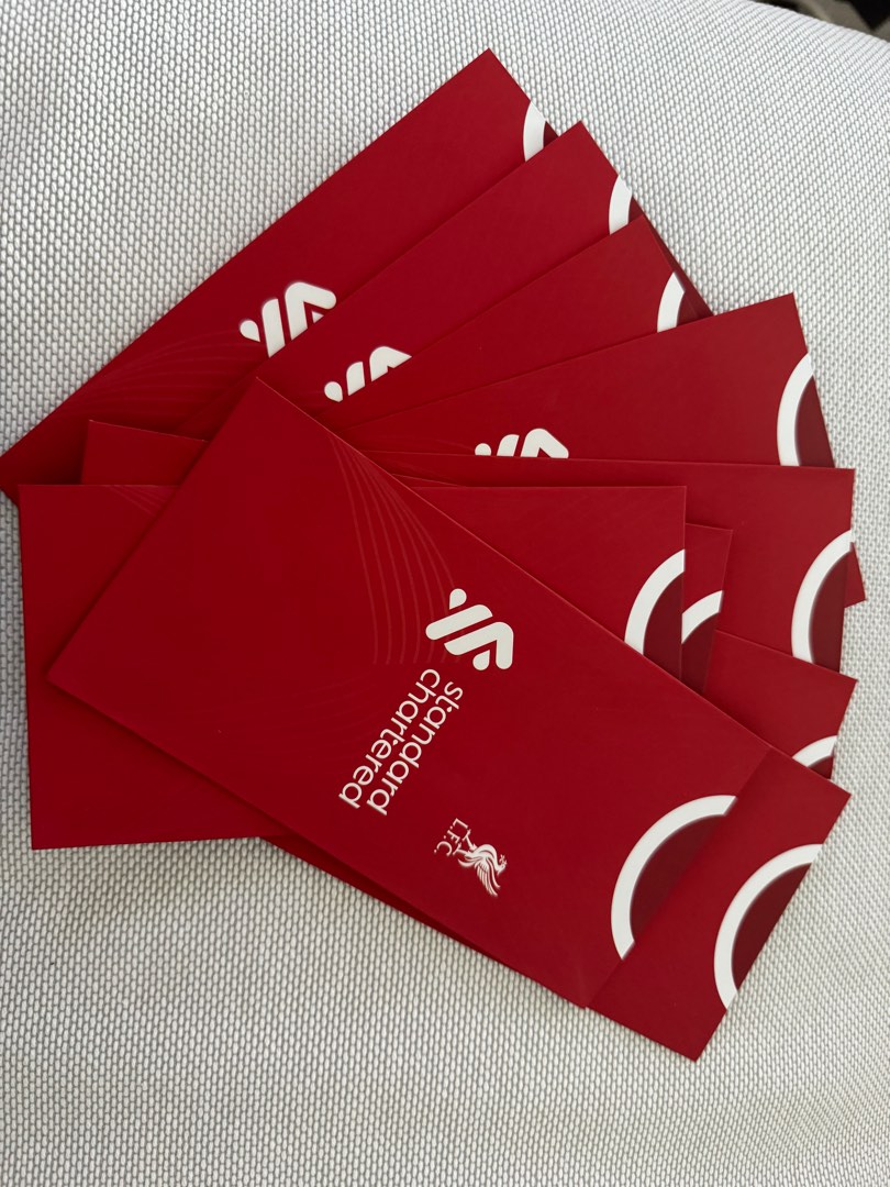 Liverpool LFC red packets 2024, Hobbies & Toys, Stationery & Craft ...