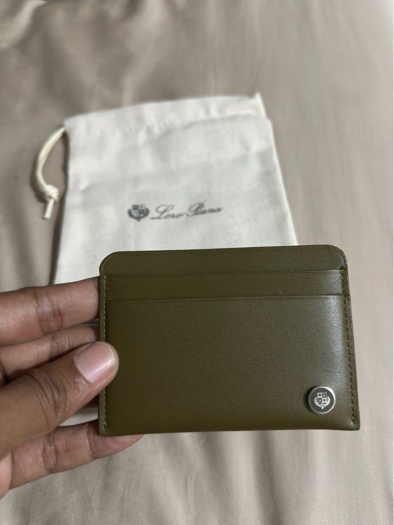 Loro Piana Crest Card Holder, Men's Fashion, Watches & Accessories ...
