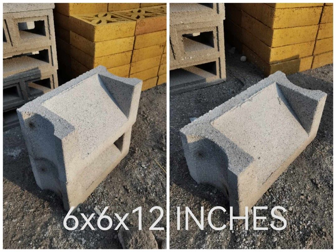 Louver blocks 6x6x12, Commercial & Industrial, Construction & Building ...