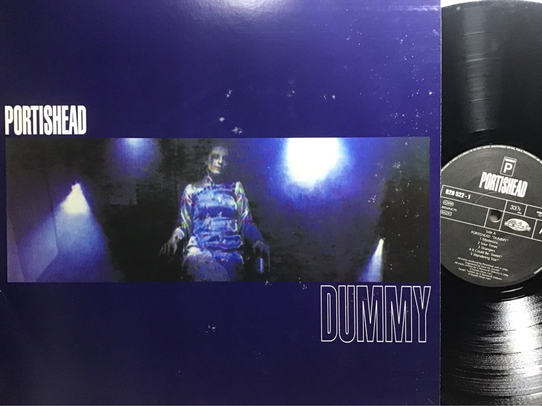 LP Portishead - Dummy OOP VINYL RECORD Anubis Piring Hitam 90s Rock ...