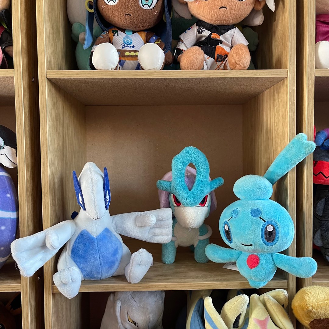 Lugia Suicune Phione Pokemon Plush, Hobbies & Toys, Toys & Games on ...
