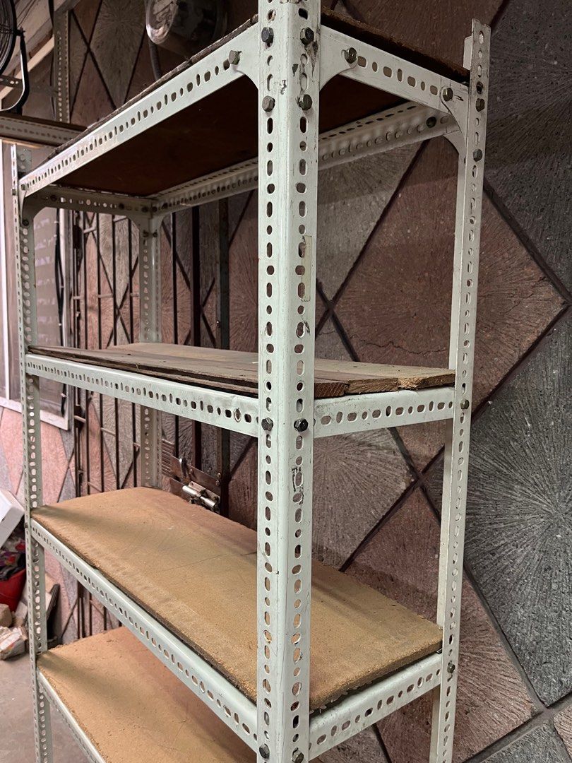 Metal Rack Angle Bar Shelves for Storage, Furniture & Home Living ...