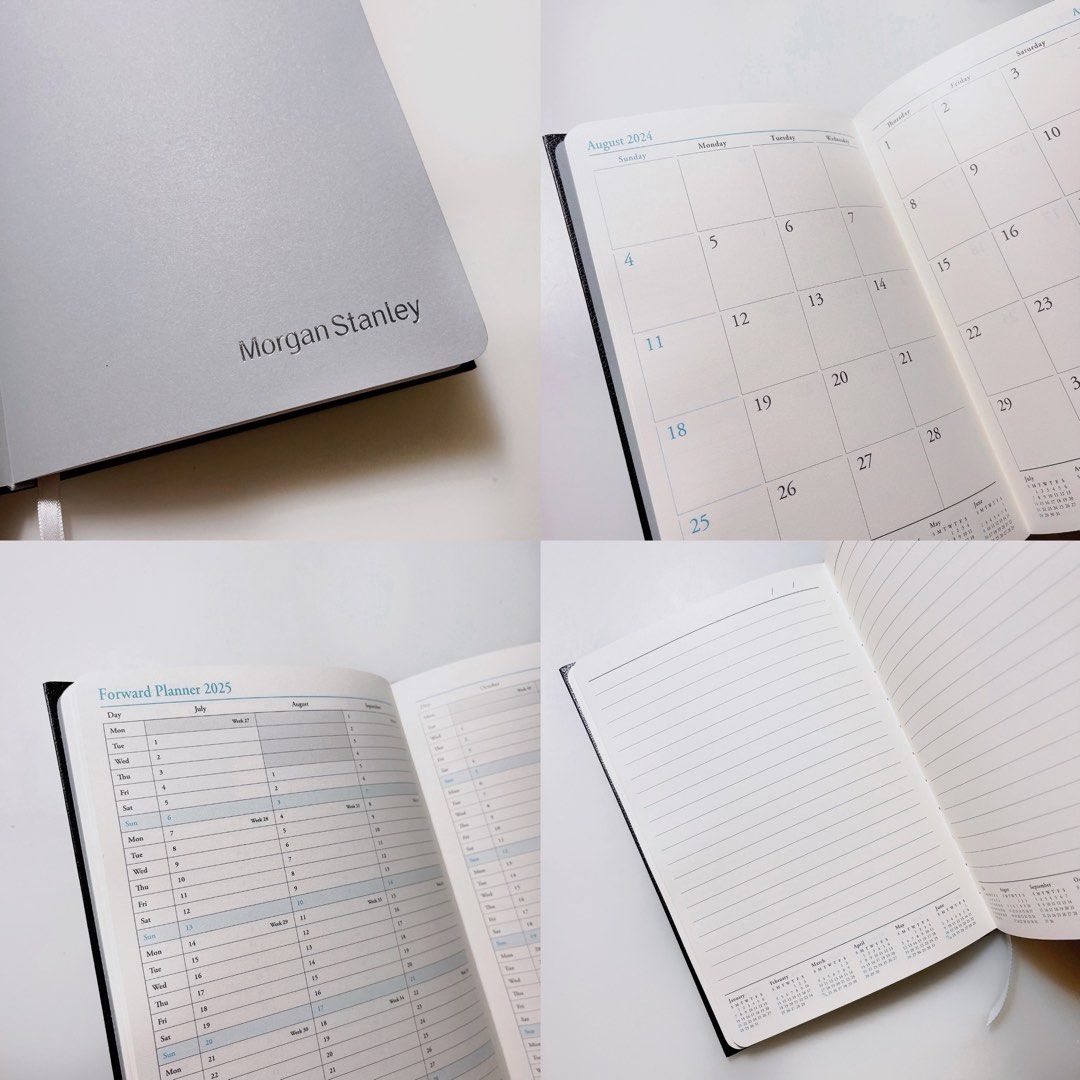 Morgan Stanley ibank Notebook / 2024 2025 Schedule Book / Planner 投行筆記簿 ...