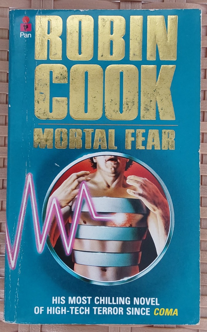 Mortal Fear by Robin Cook, 1988, (English/buku bahasa inggris), Buku ...
