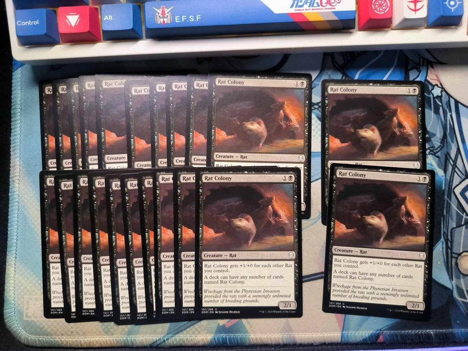 Magic the Gathering - Rat Colony (Dominaria), Hobbies & Toys, Toys ...