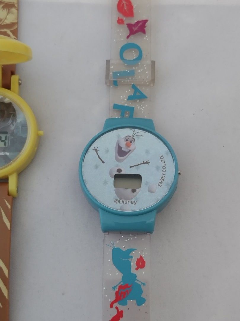 Original Kids Watch Jurassic World & Frozen Olaf, Hobbies & Toys, Toys ...