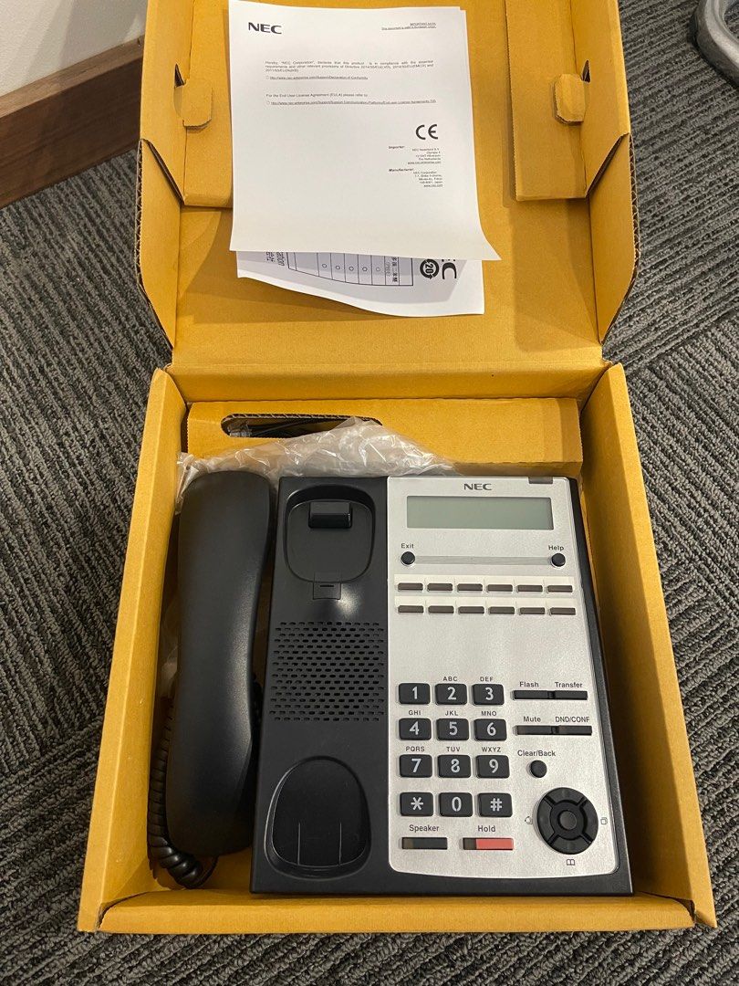 Original NEC IP4WW 12TXH 12 Button Hands Free Speaker With LCD Screen ...