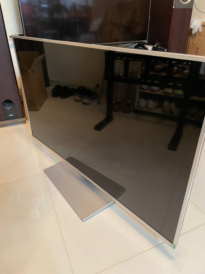 Panasonic TV TH-L47ET60H 47吋 電視 超薄 高清 附HDMI USB SD Card 底盤可旋轉 近日不能開動 需 ...