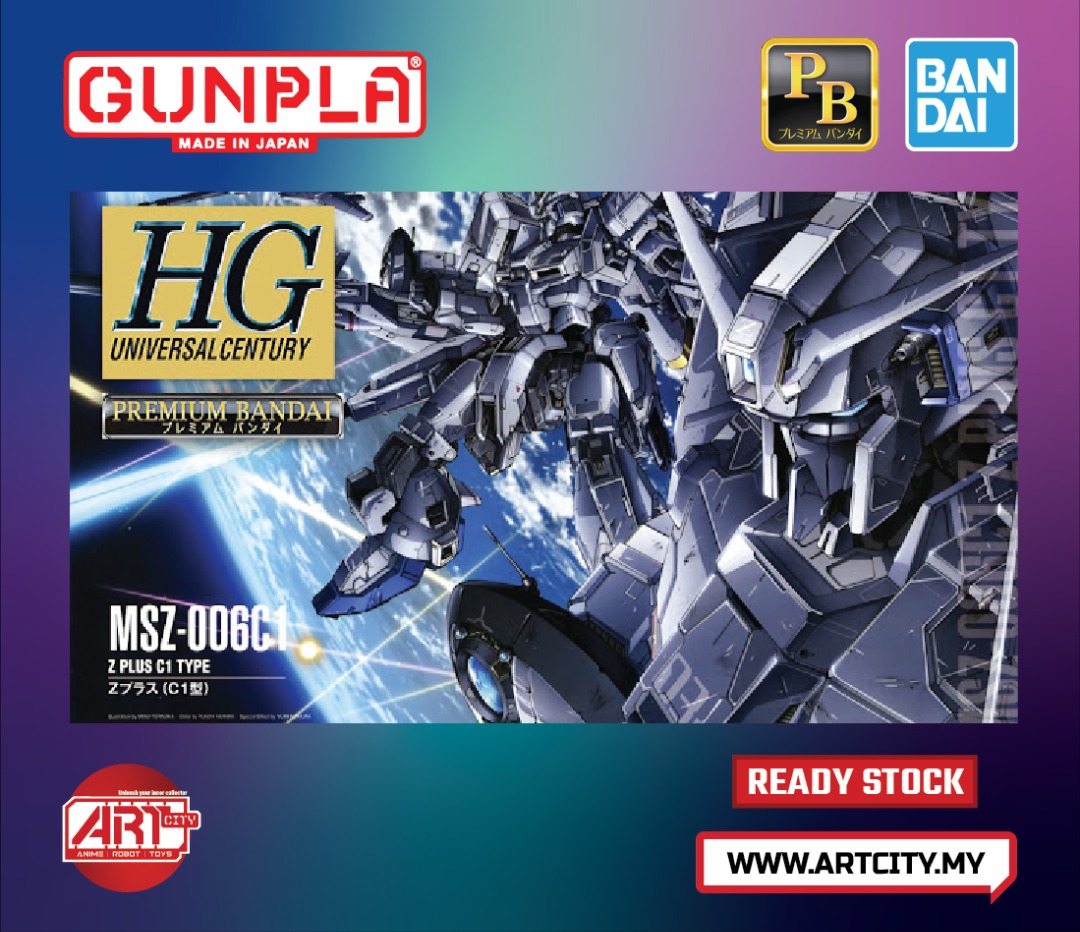 P-Bandai - HG Zeta Plus C1 - Gundam Sentinel - 1/144 Scale, Hobbies & Toys, Toys & Games on ...
