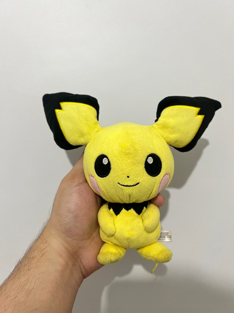 Pichu Plush (San Ei), Hobbies & Toys, Toys & Games on Carousell