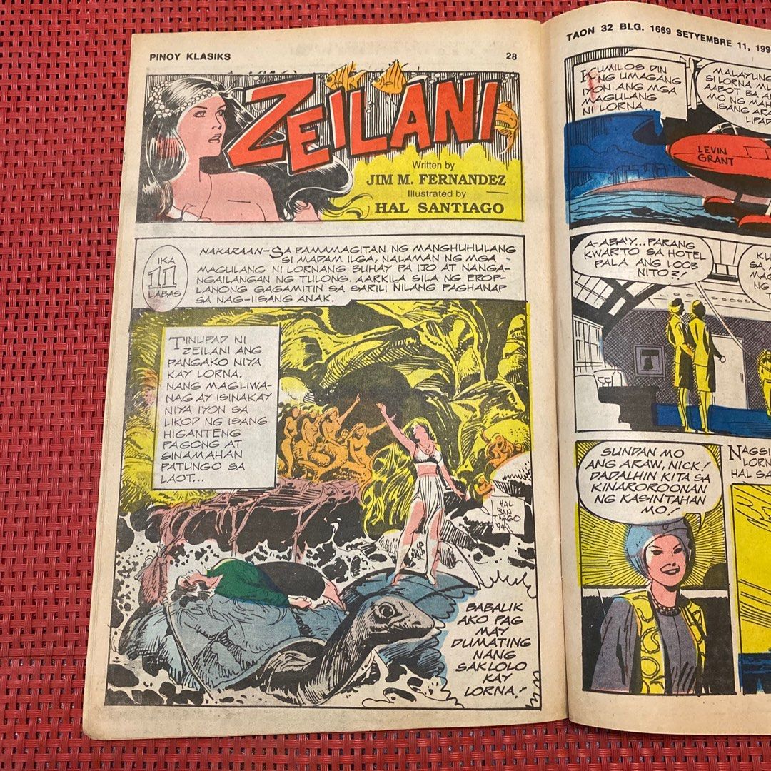 Pinoy Klasiks Komiks #1669 Philippines Tagalog Comics GASI Yr 1994 Hal ...