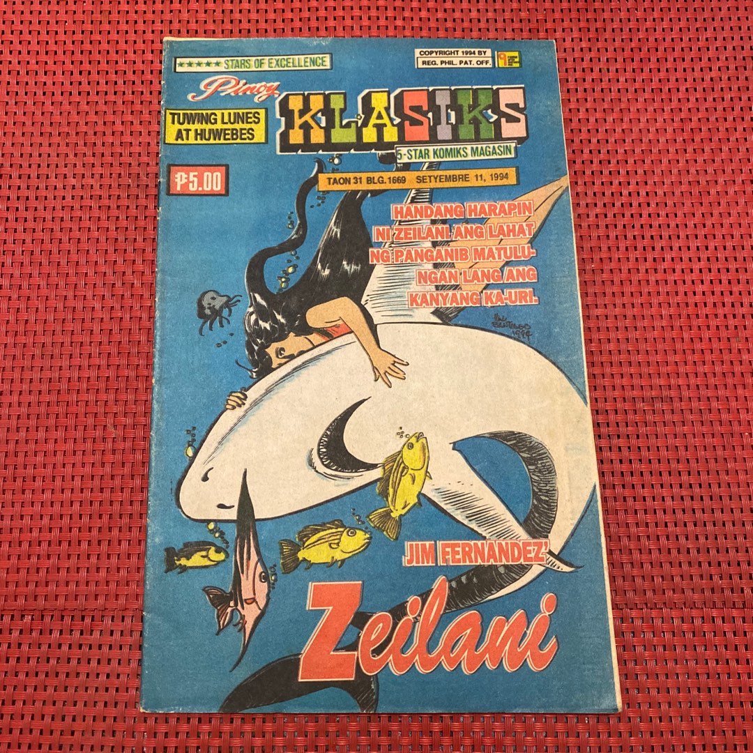 Pinoy Klasiks Komiks #1669 Philippines Tagalog Comics GASI Yr 1994 Hal ...