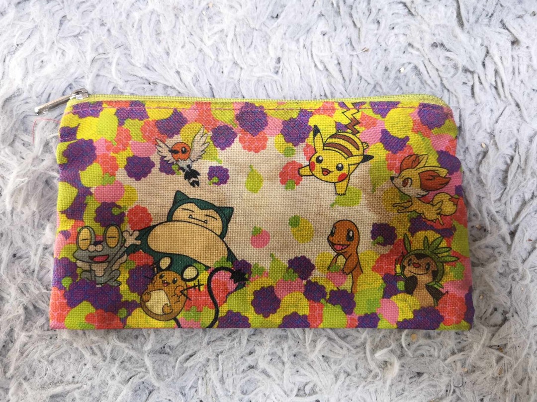 Pocket Monster Yellow Pokemon Coin Purse, Women's Fashion, Bags ...