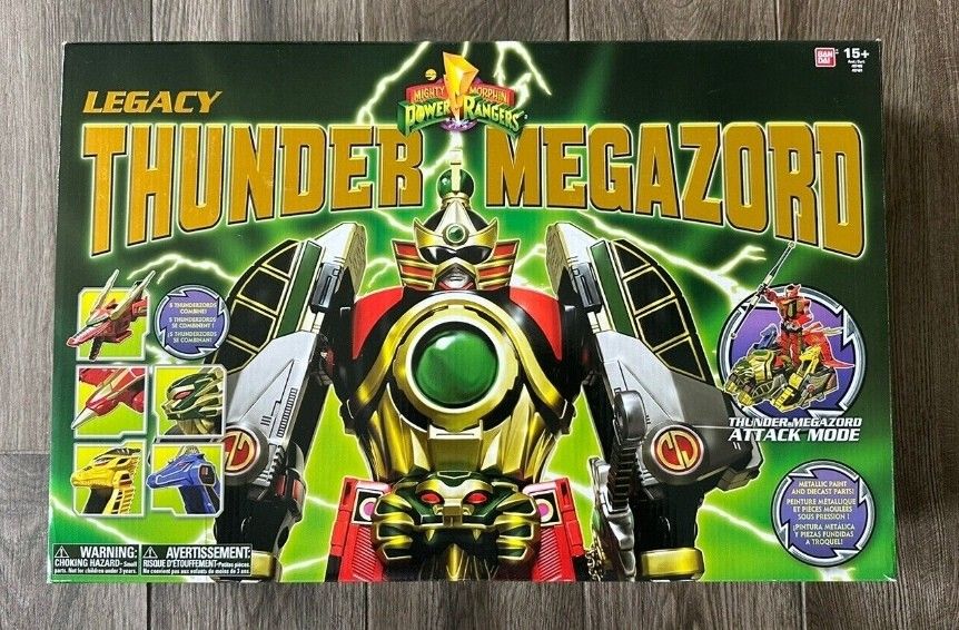 Power Rangers Thunder Megazord, Hobbies & Toys, Toys & Games on Carousell