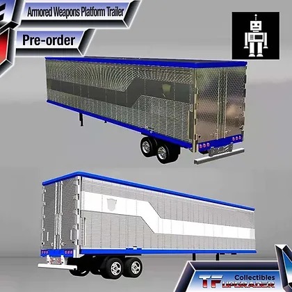 [Pre order] TianYi Design Studio WT-01 Armored Weapons Platform Trailer ...