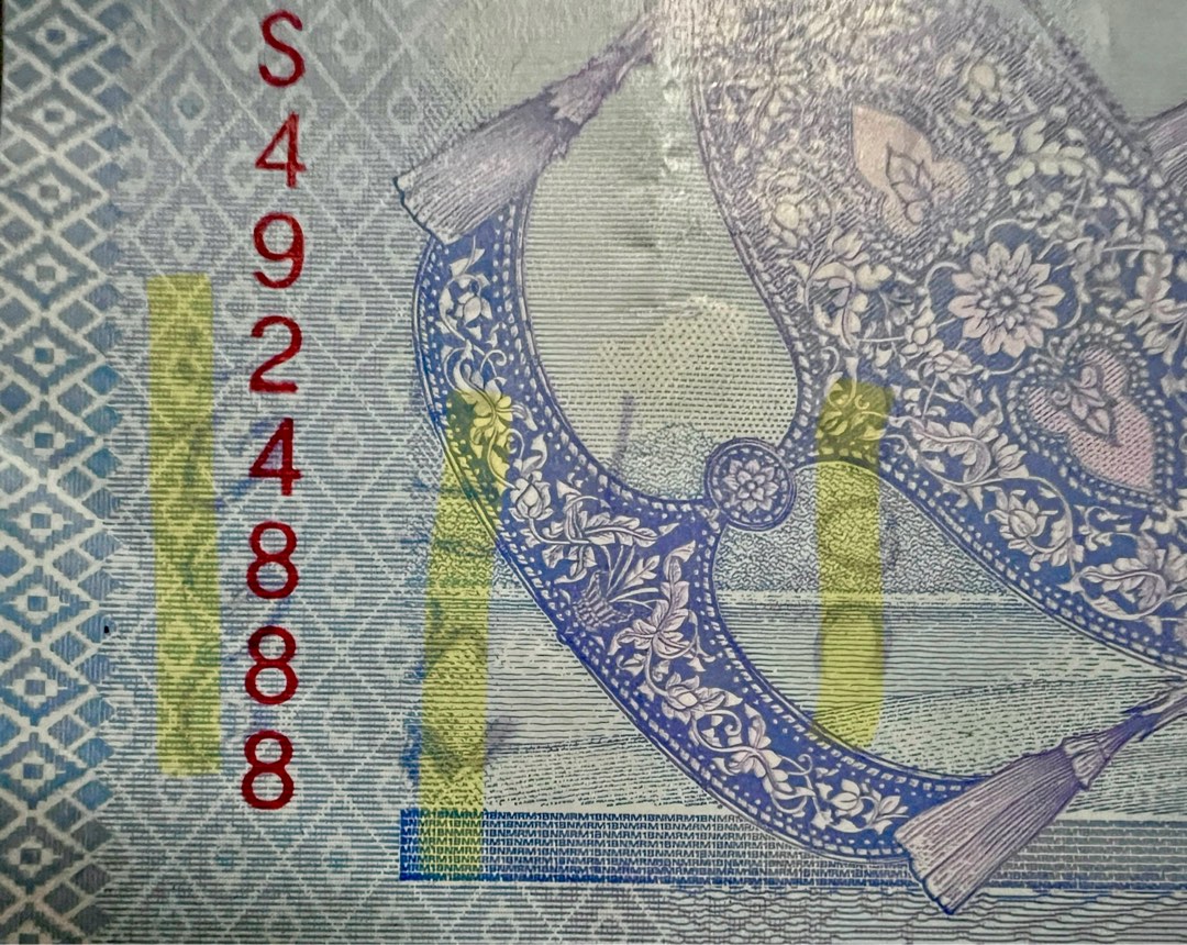 Printing Error Ink Transfer!! RM1 polymer Banknote, Hobbies & Toys ...