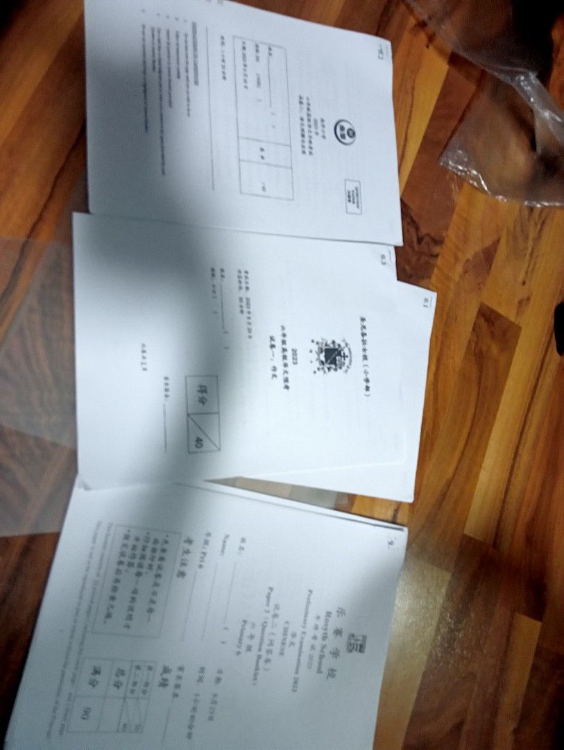 Psle Chinese exam paper for higher Chinese, Hobbies & Toys, Books ...