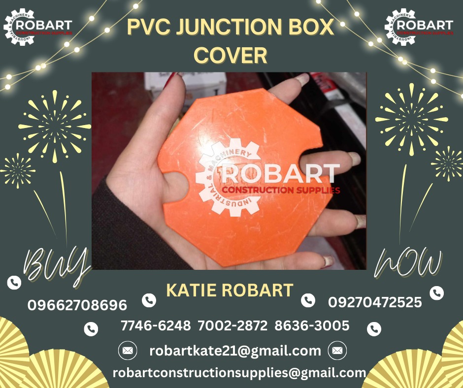 PVC JUNCTION BOX COVER, Commercial & Industrial, Construction Tools ...