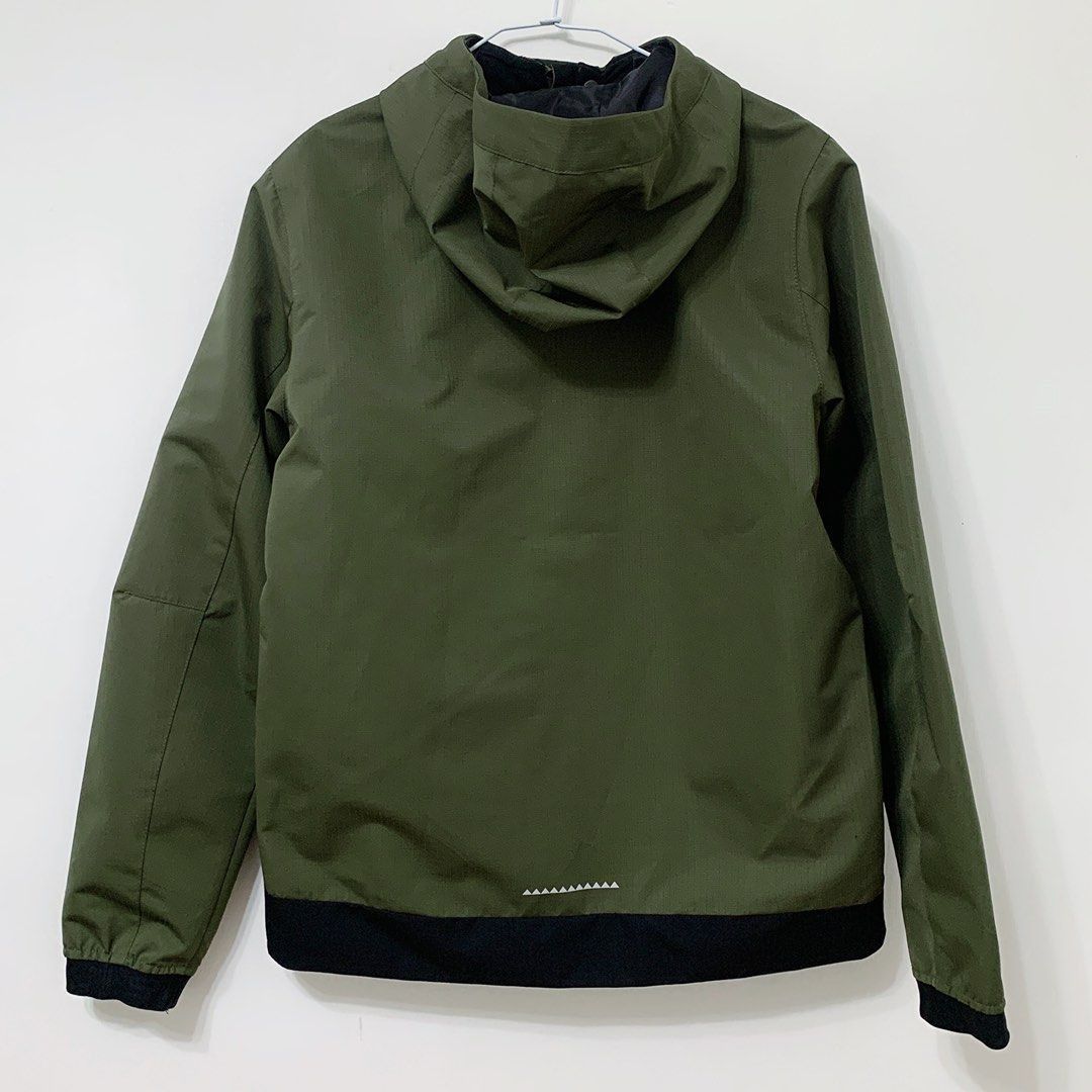 QUIKSILVER MOON LIGHT WATERPROOF JACKET 防潑水 外套 保暖 多拉鍊 防風 包脖圍 高領 連帽外套 帽T ...