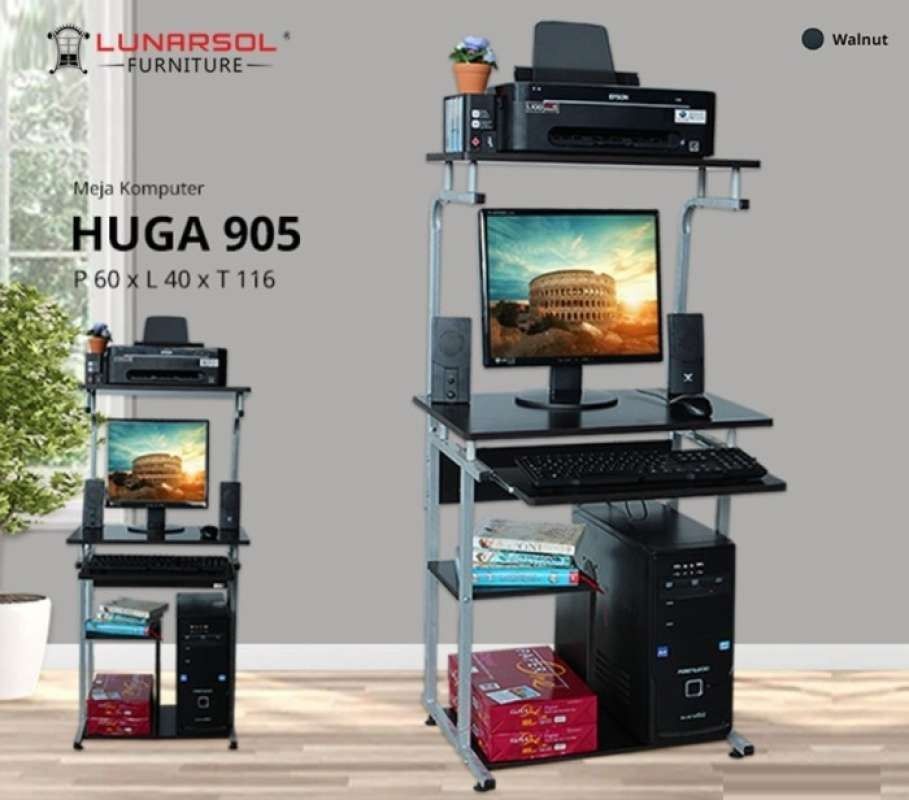 rak komputer rangka besi, Perabotan Rumah di Carousell