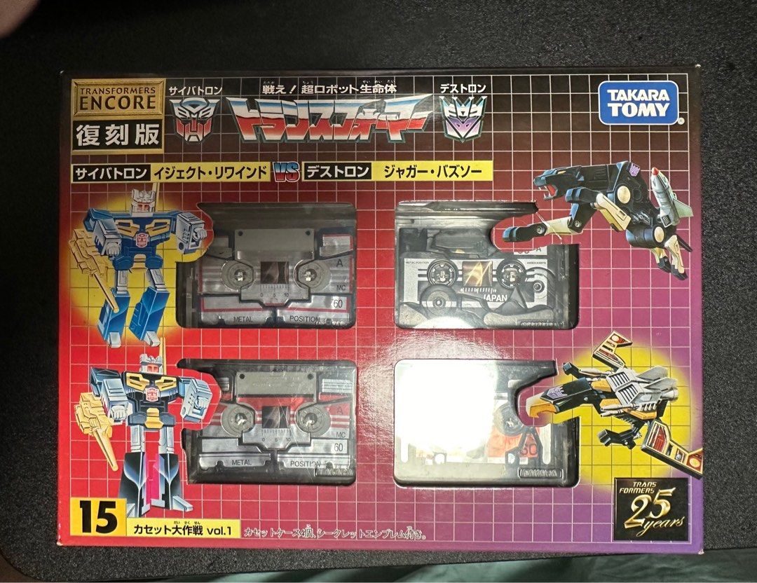 Reissue No 19 Takara Transformer G1 encore, Hobbies & Toys, Memorabilia & Collectibles, Vintage ...