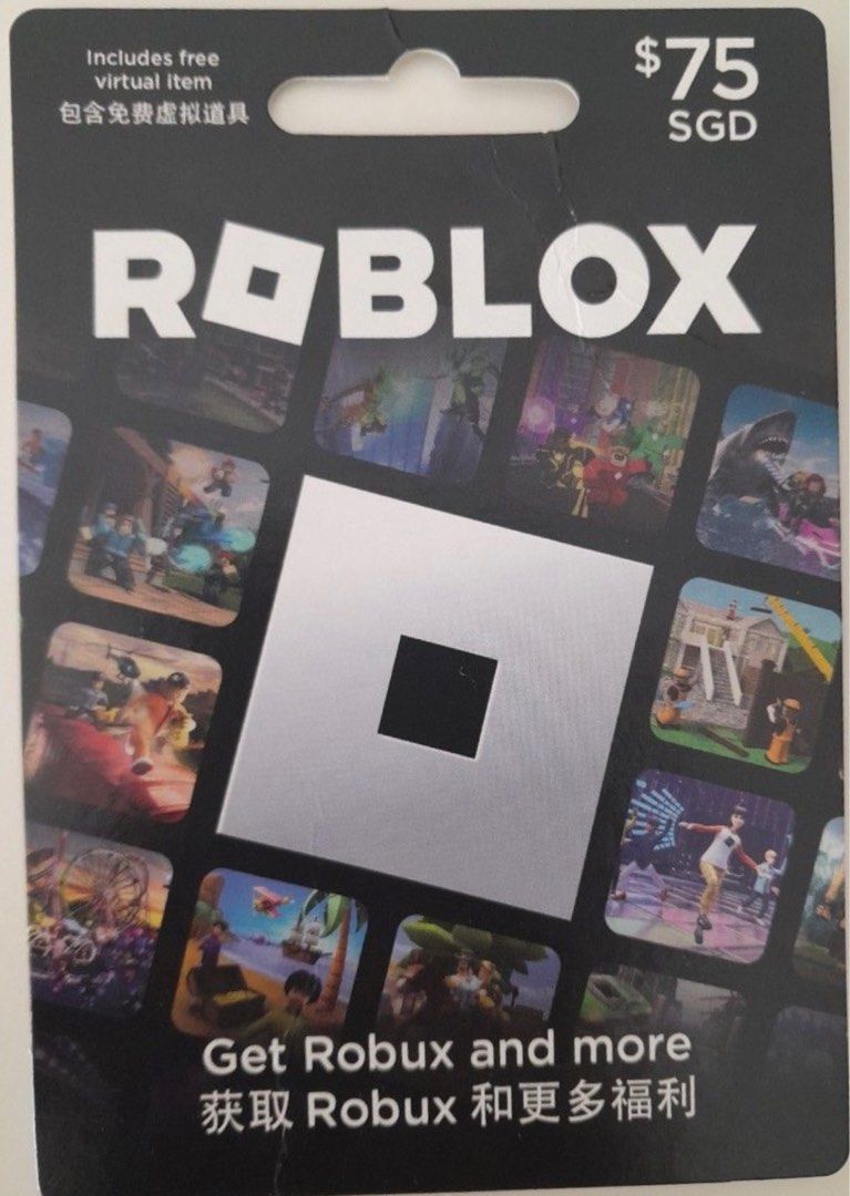 Roblox gift card, Video Gaming, Gaming Accessories, Game Gift Cards ...