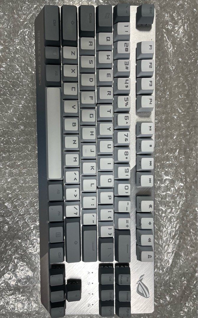 ROG TKL moonlight keyboard, 電腦＆科技, 電腦周邊及配件, 電腦鍵盤及相關產品 - Carousell