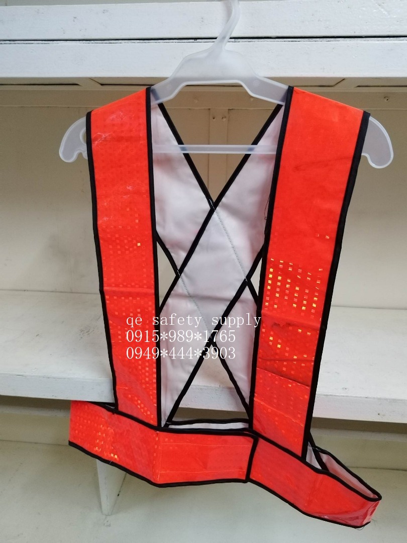 Safety Vest Skeleton 4" width full Reflectorized, Men's Fashion, Coats ...
