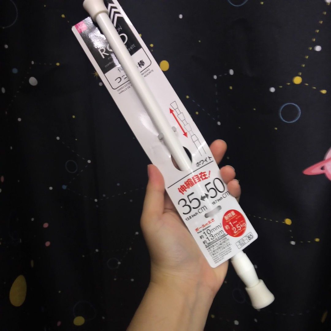 (sell or trade) Daiso extendable rods, Furniture & Home Living, Home ...