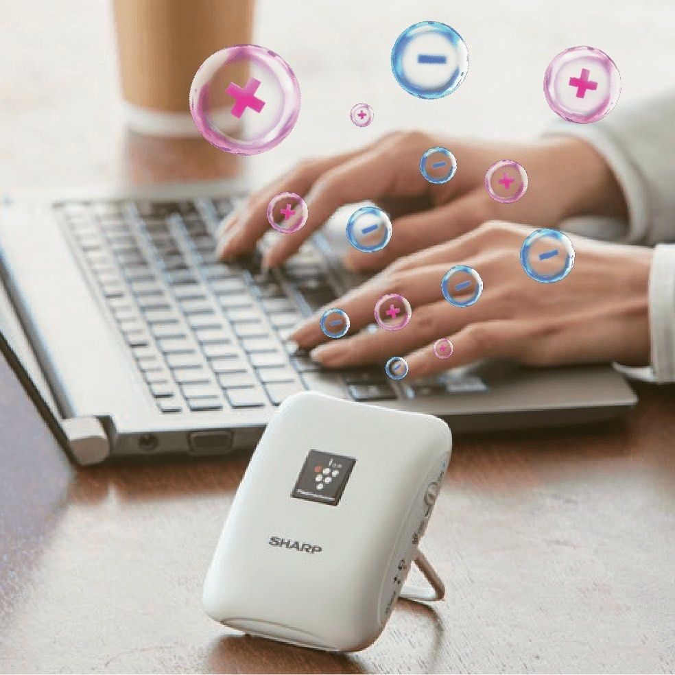 Sharp IG-NM1-W Plasmacluster Ion Generator Wearable, TV & Home ...