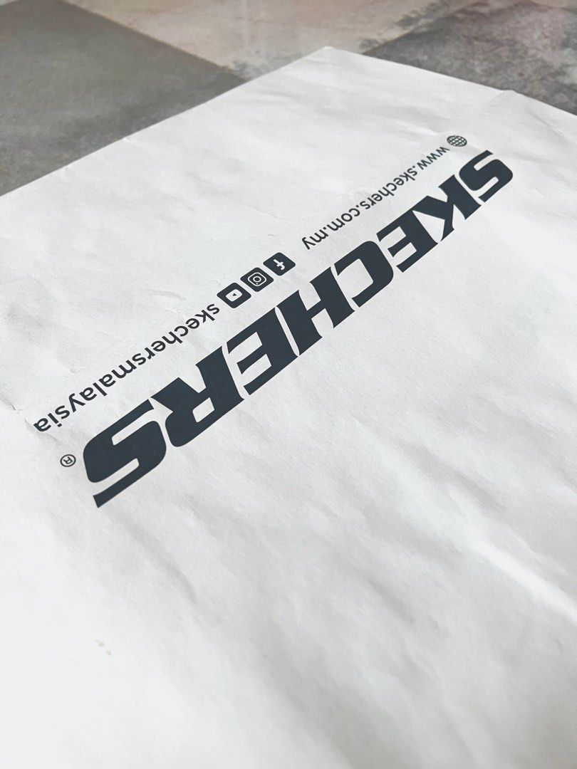 SKECHERS Paper Bag, Hobbies & Toys, Stationery & Craft, Craft Supplies ...